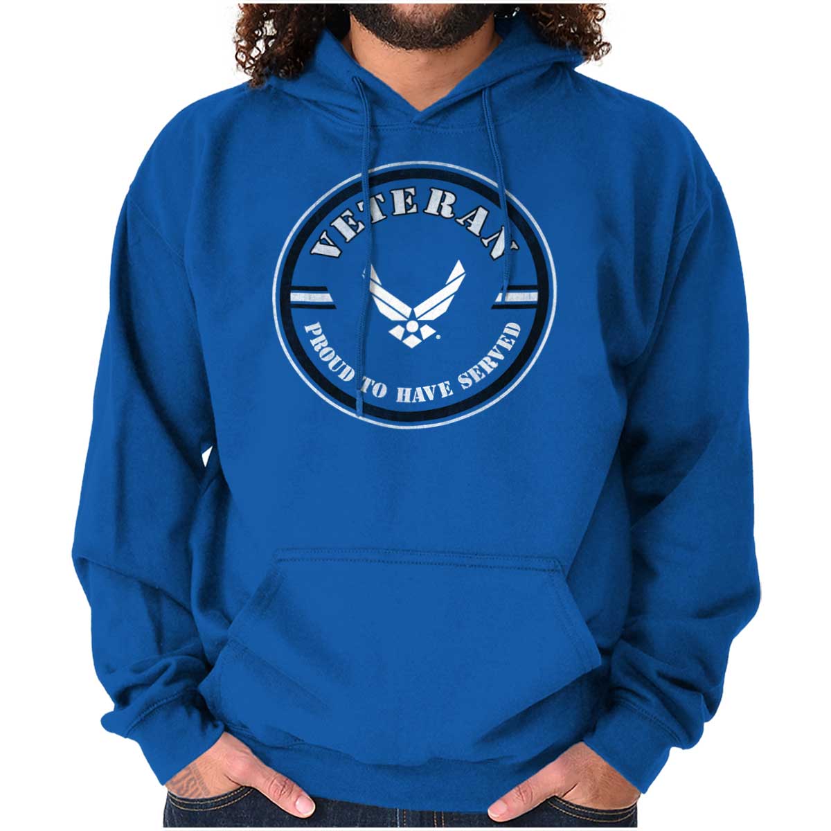 USAF Veteran Hoodie | US Air Force | Officially Licensed | Brisco ...