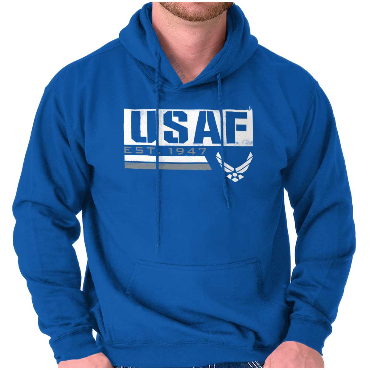 1947 USAF Wing Hoodie | US Air Force | Officially Licensed | Brisco ...