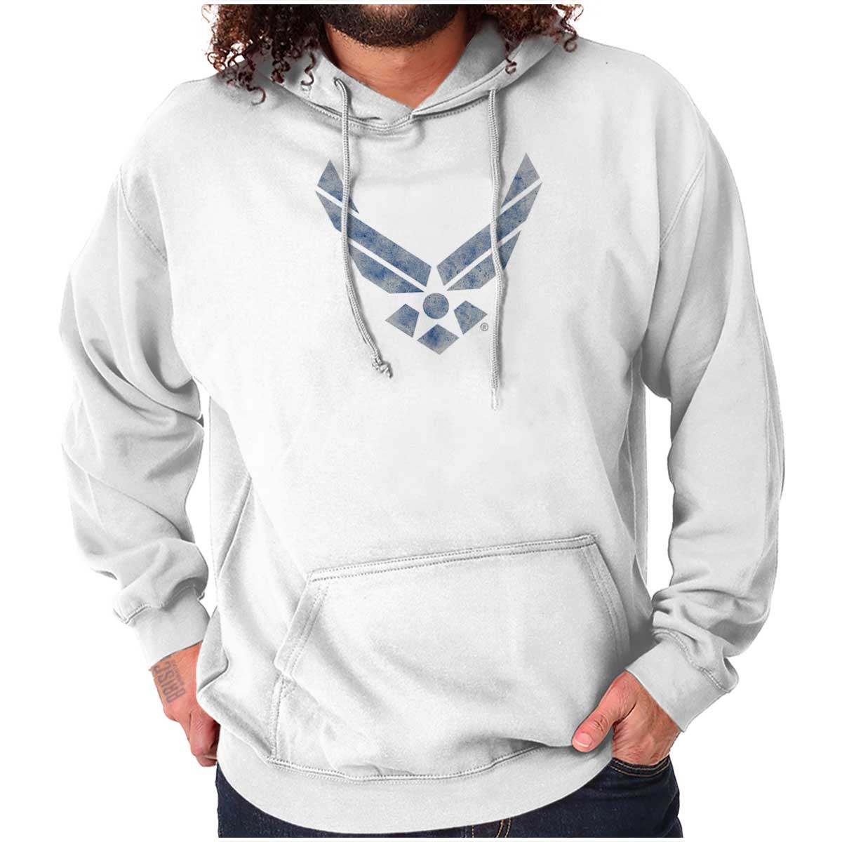 USAF Wing Logo Hoodie | US Air Force | Officially Licensed | Brisco ...