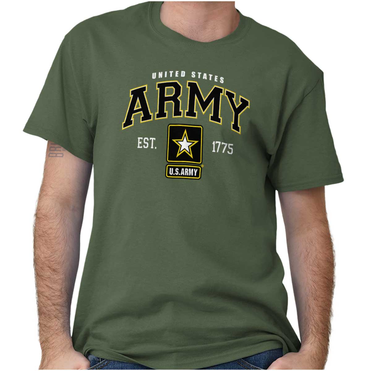 US Army 1775 T Shirt | US Army | Officially Licensed | Brisco Brands ...