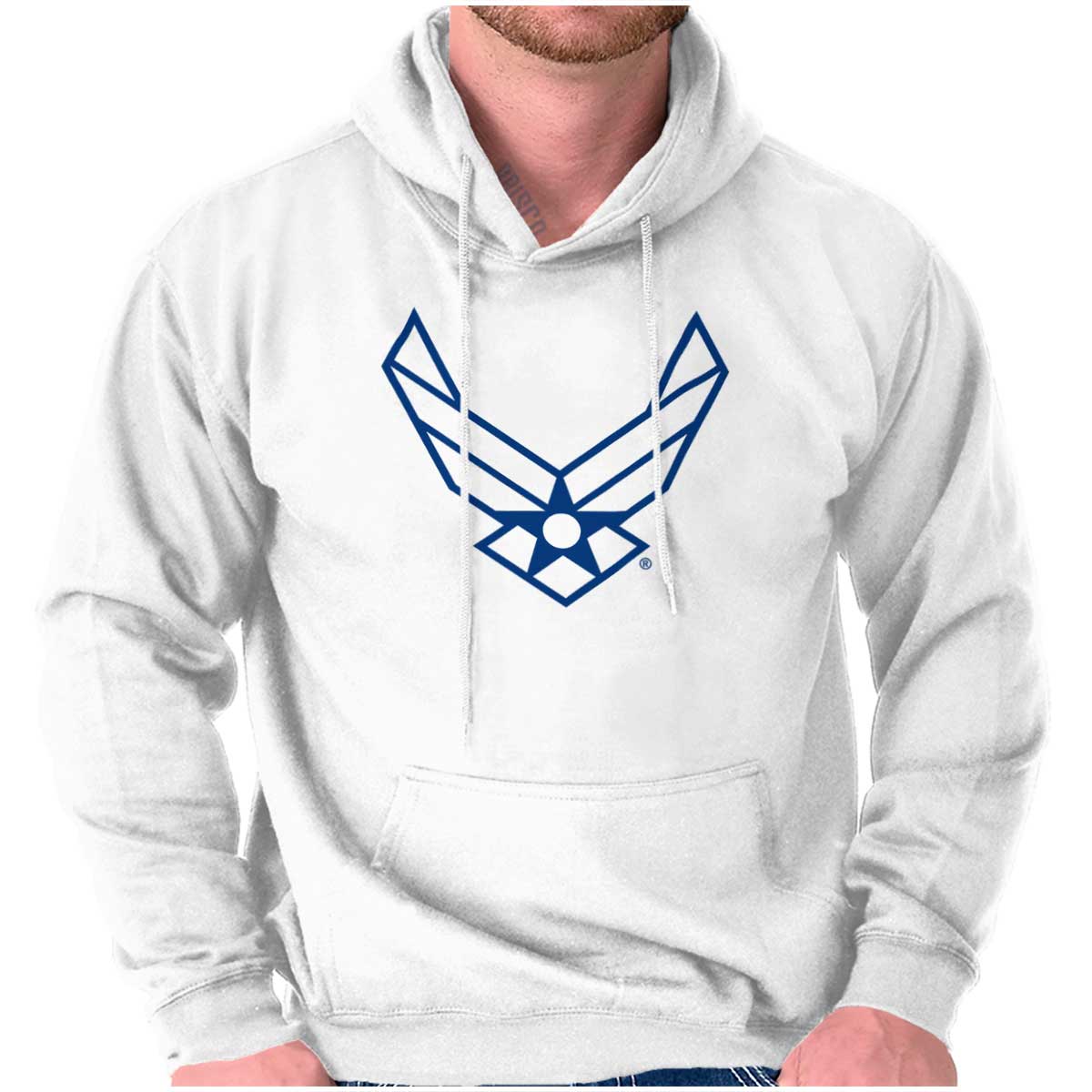USAF Symbol Hoodie | US Air Force | Officially Licensed | Brisco Brands ...