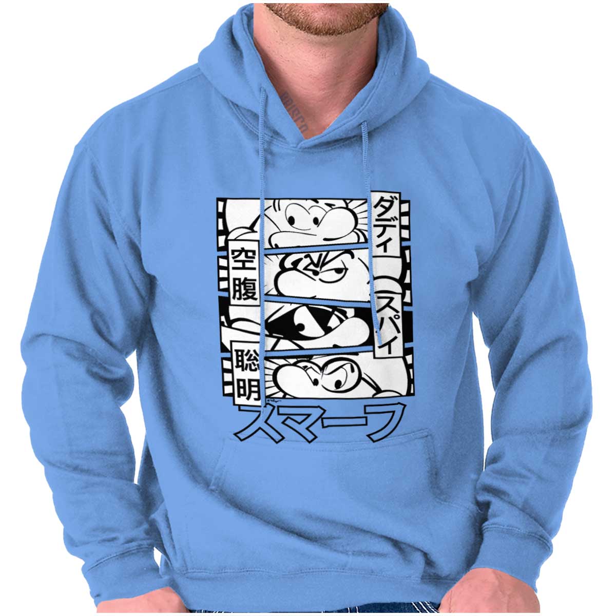 Japanese Manga Smurfs Hoodie | The Smurfs | Brisco Brands – Brisco Apparel